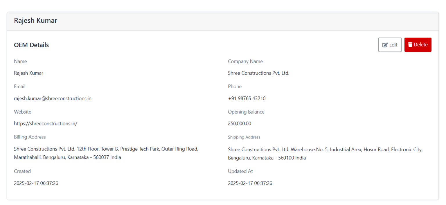 OEMS - Web and Mobile App Development | Custom Application Development ...